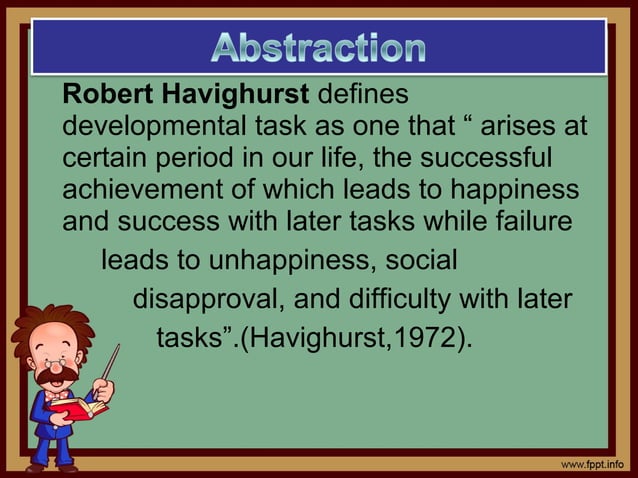 Module 2- The Stages of Development and Developmental Tasks | PPT ...