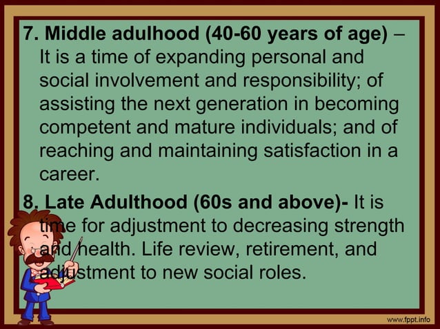 Module 2- The Stages of Development and Developmental Tasks | PPT ...