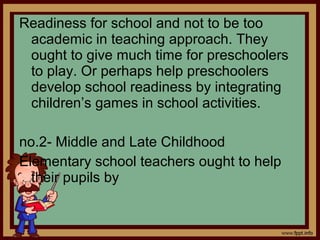 Module 2- The Stages of Development and Developmental Tasks | PPT