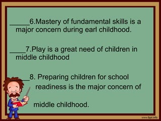 Module 2- The Stages of Development and Developmental Tasks | PPT