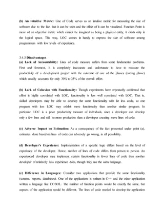 Project planning , Productivity metrics,Cost estimation - COCOMO ...