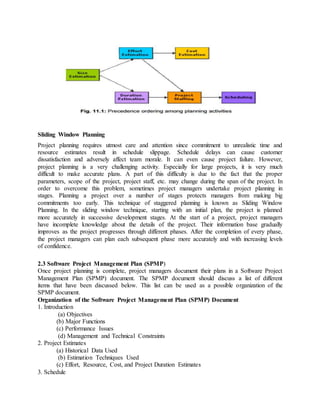 Project planning , Productivity metrics,Cost estimation - COCOMO ...