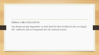 Module 2. lesson 2: SOCIAL AND POLITICAL ORGANIZATION | PPTX