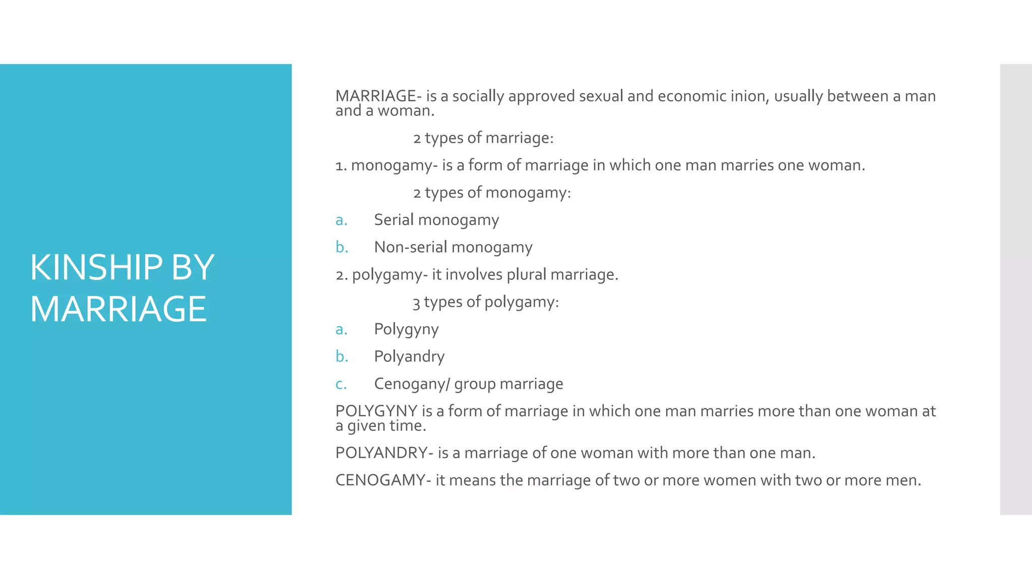 Module 2: KINSHIP, MARRIAGE AND THE HOUSEHOLD | PPTX