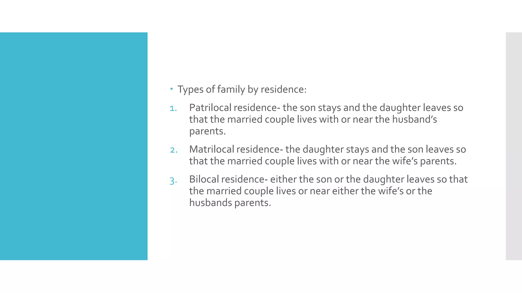 Module 2: KINSHIP, MARRIAGE AND THE HOUSEHOLD | PPTX