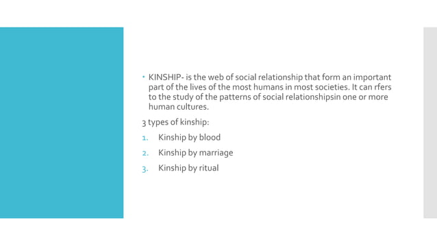 Module 2: KINSHIP, MARRIAGE AND THE HOUSEHOLD | PPTX