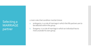 Module 2: KINSHIP, MARRIAGE AND THE HOUSEHOLD | PPTX