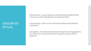 Module 2: KINSHIP, MARRIAGE AND THE HOUSEHOLD | PPTX