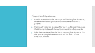 Module 2: KINSHIP, MARRIAGE AND THE HOUSEHOLD | PPTX