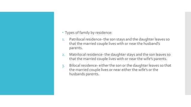 Module 2: KINSHIP, MARRIAGE AND THE HOUSEHOLD | PPTX