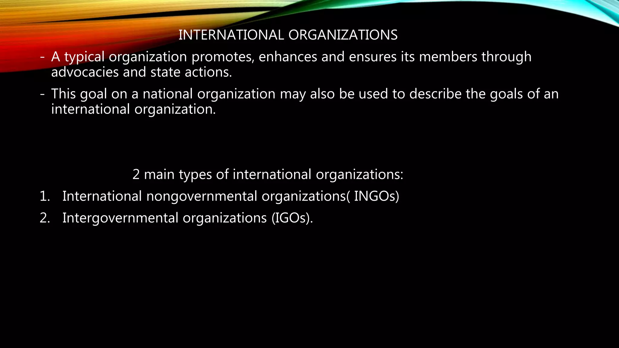 Module 2. lesson 4: THE NON-STATE INSTITUTIONS | PPTX