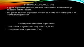 Module 2. lesson 4: THE NON-STATE INSTITUTIONS | PPTX