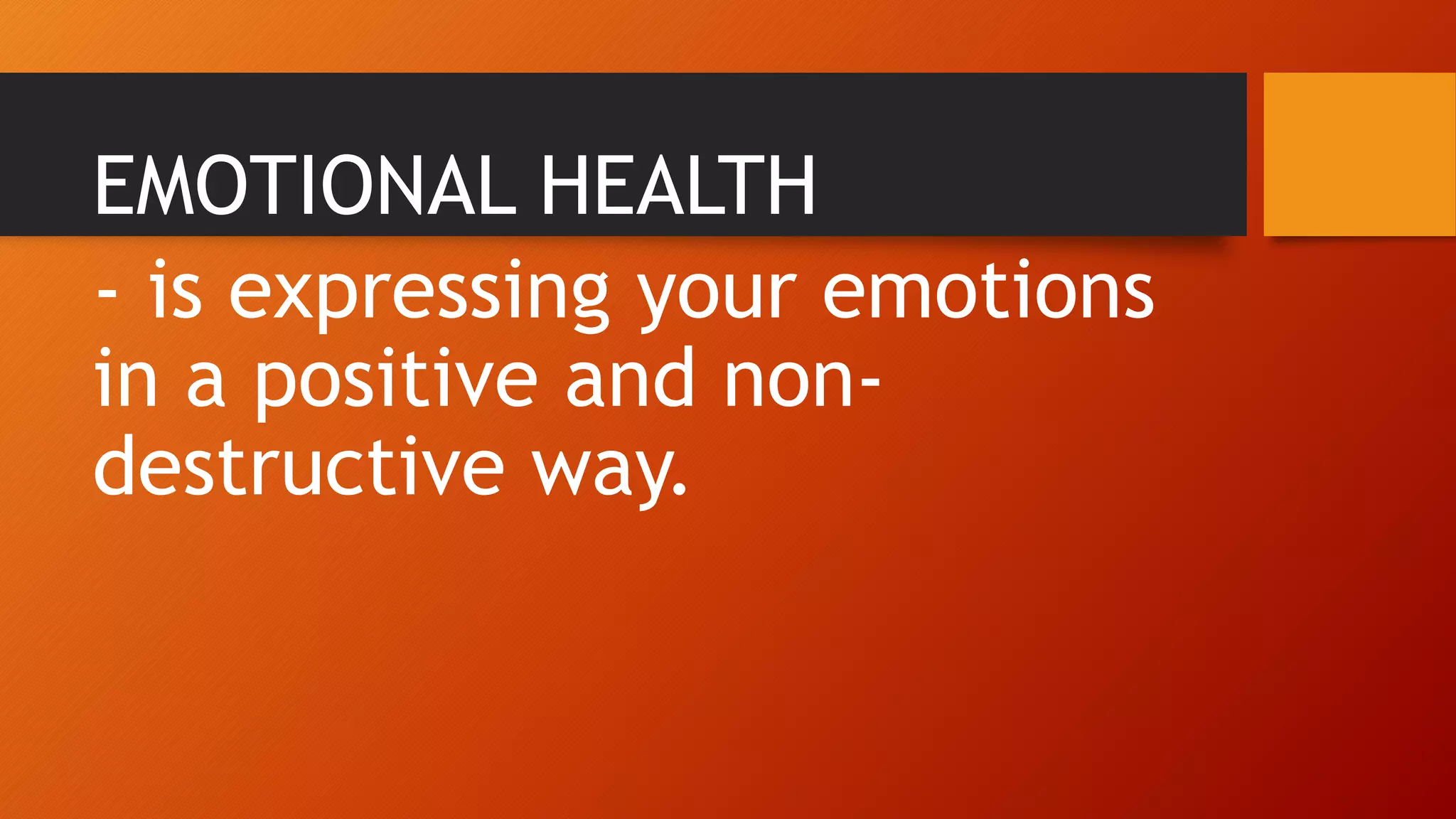 LESSON 7: HEALTH | PPTX