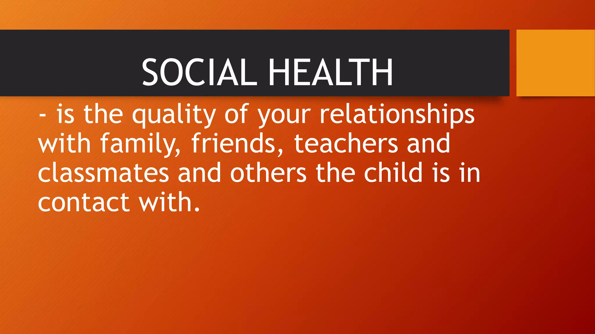 LESSON 7: HEALTH | PPTX