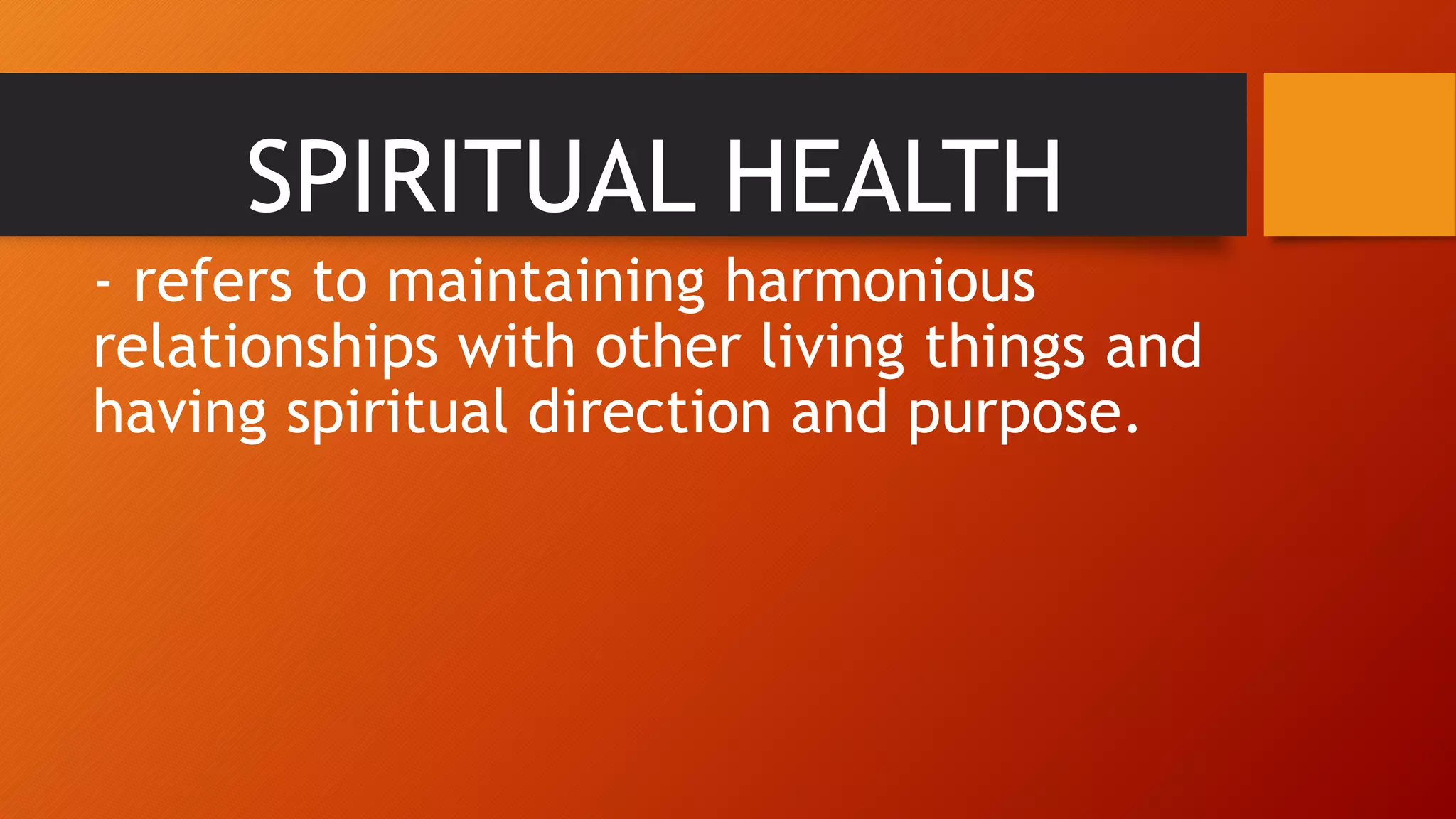 LESSON 7: HEALTH | PPTX