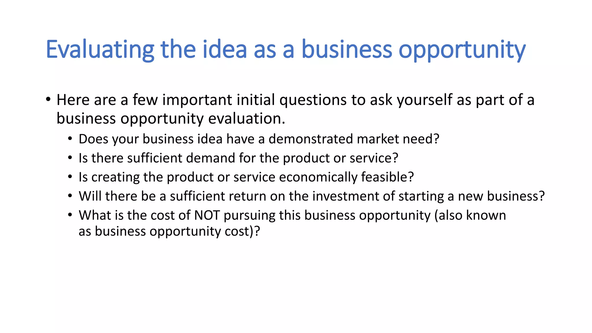 Module 2 Entrepreneurship Development | PPTX