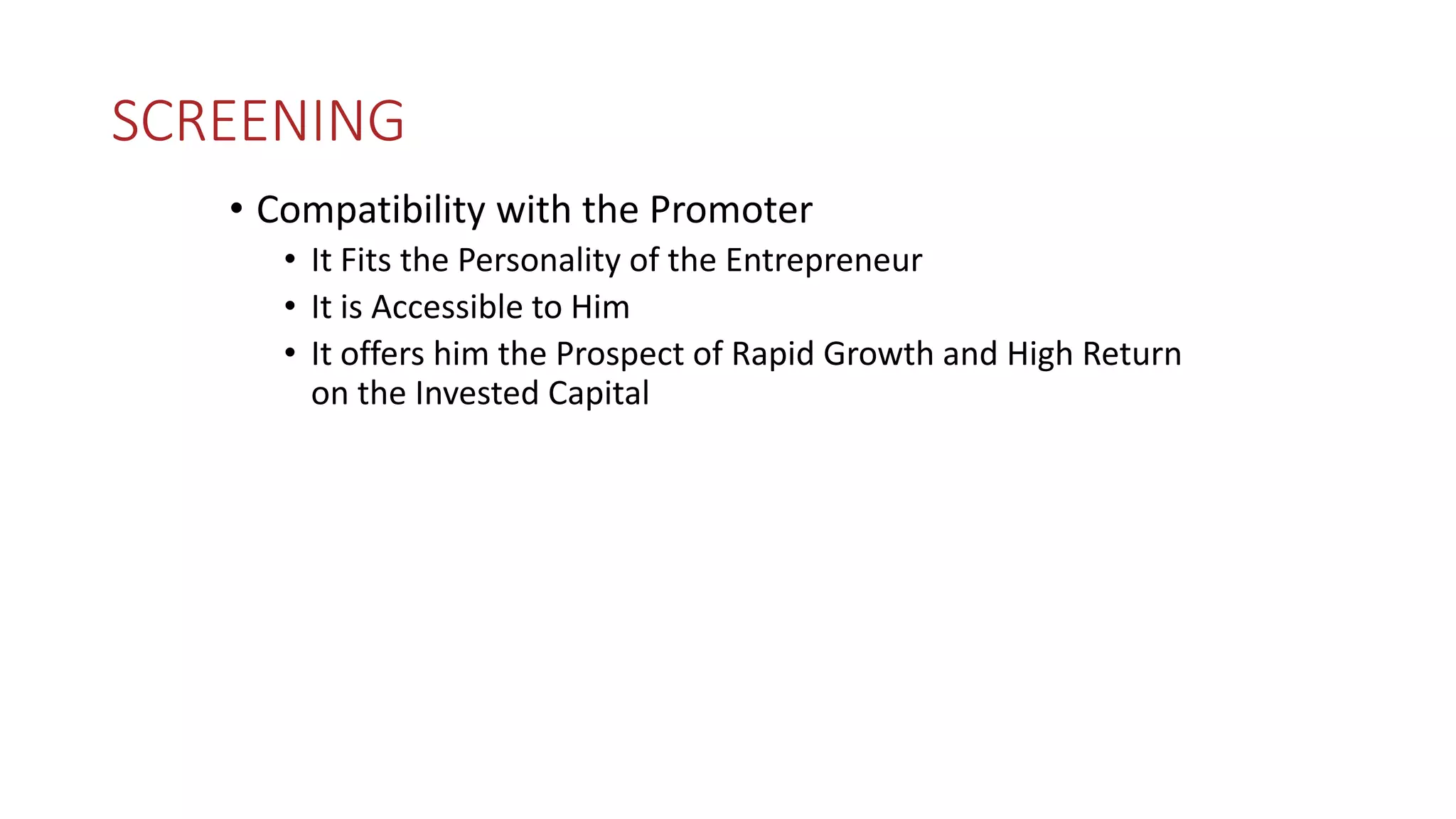 Module 2 Entrepreneurship Development | PPTX