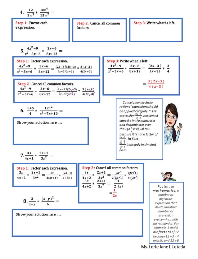 Rational Expressions | DOCX