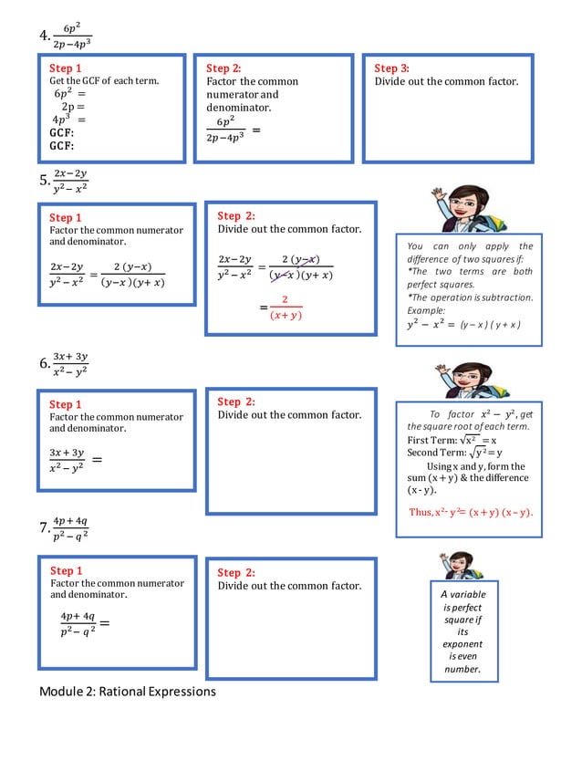 Rational Expressions | DOCX