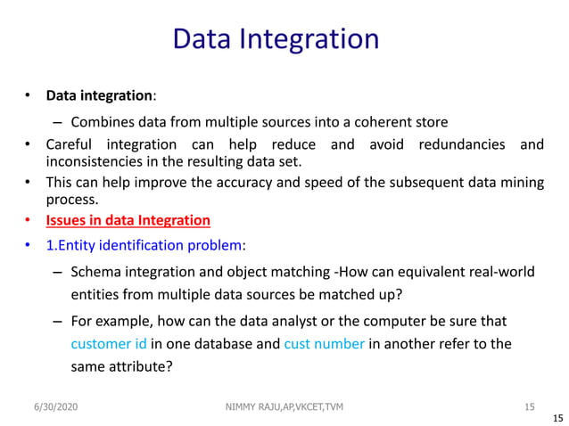 CS 402 DATAMINING AND WAREHOUSING -MODULE 2 | PPT