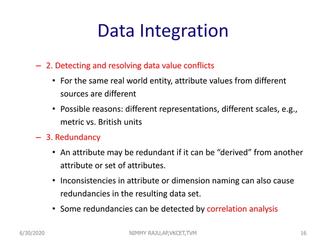 CS 402 DATAMINING AND WAREHOUSING -MODULE 2 | PPT