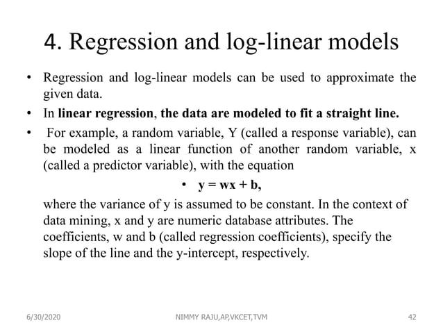 CS 402 DATAMINING AND WAREHOUSING -MODULE 2 | PPT