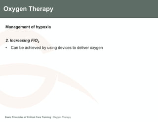 Module 2.2 Oxygen Therapy | PPTX