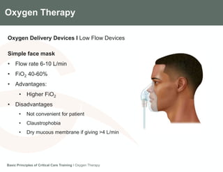 Module 2.2 Oxygen Therapy | PPTX
