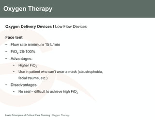 Module 2.2 Oxygen Therapy | PPTX