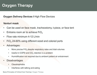 Module 2.2 Oxygen Therapy | PPTX