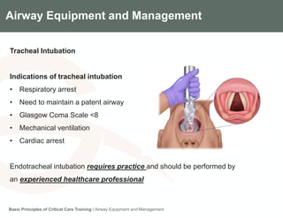 Module 2.4 Airway Equipment & Management | PPTX
