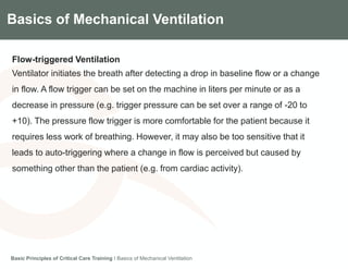 Module 2.6 Basics of Mechanical Ventilation | PPT