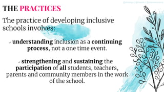 INCLUSIVE EDUCATION | PPTX | Special Needs Kids | Parenting