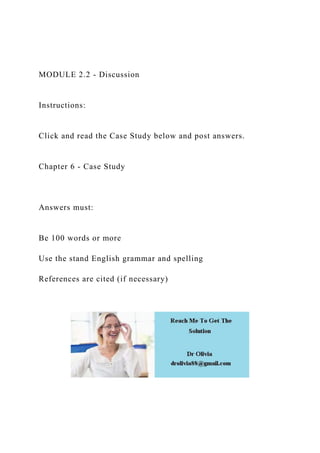 MODULE 2.2 - DiscussionInstructionsClick and read t.docx