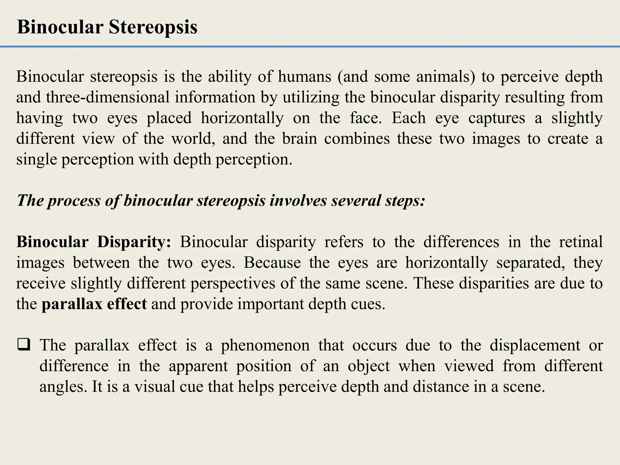 MODULE 2 computer vision part 2 depth estimation | PPTX