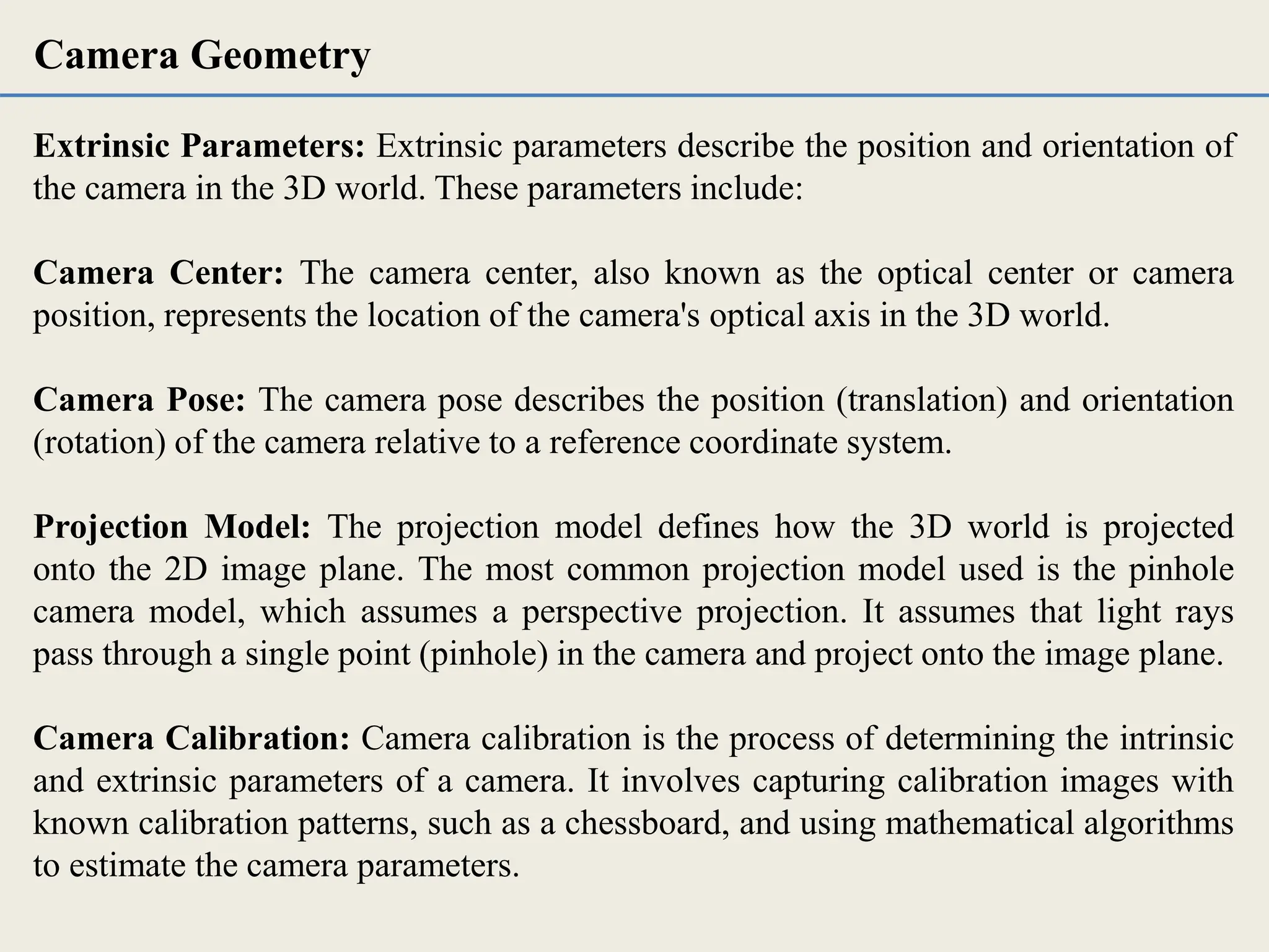 MODULE 2 computer vision part 2 depth estimation | PPTX