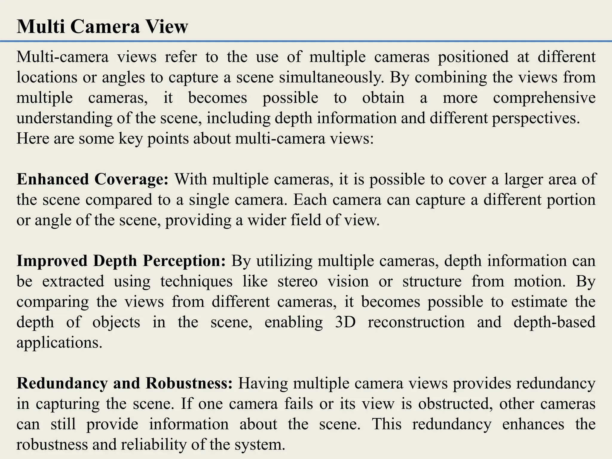 MODULE 2 computer vision part 2 depth estimation | PPTX