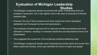 Theories of leadership in leadership and team building | PPTX