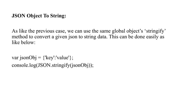 module 2.pptx for full stack mobile development application on backend application | PPT