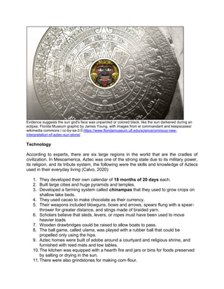 Mesoamerica Civilization (Maya, Aztec and Incan Civilization) | PDF