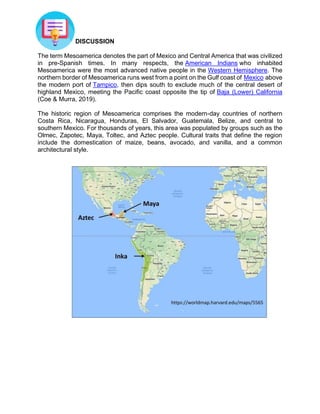 Mesoamerica Civilization (Maya, Aztec and Incan Civilization) | PDF