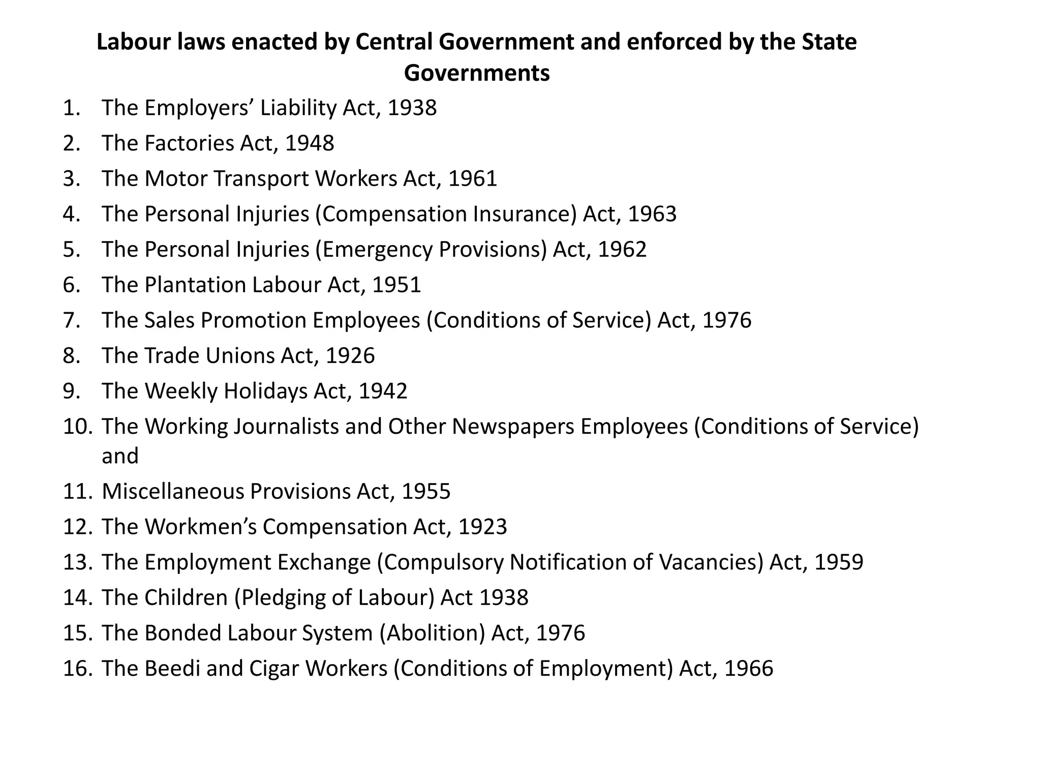 Labour legislations in India and its history | PPTX