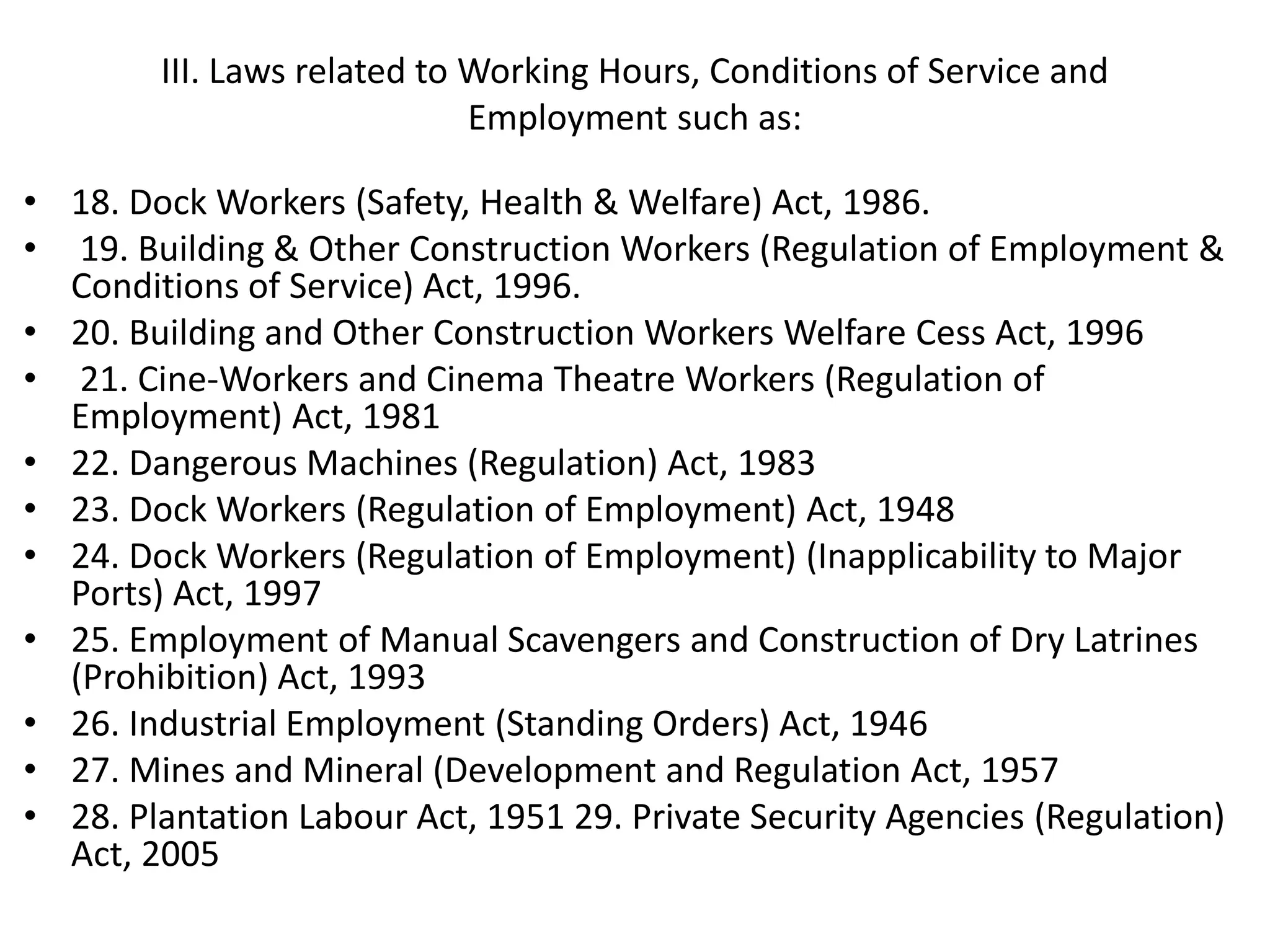 Labour legislations in India and its history | PPTX