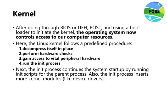 Linux booting process, Dual booting, Components involved | PPT