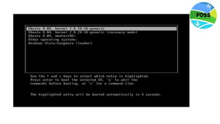 Linux booting process, Dual booting, Components involved | PPT