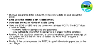 Linux booting process, Dual booting, Components involved | PPT
