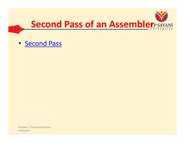 Programming The Basic Computer And Assembler Ppt