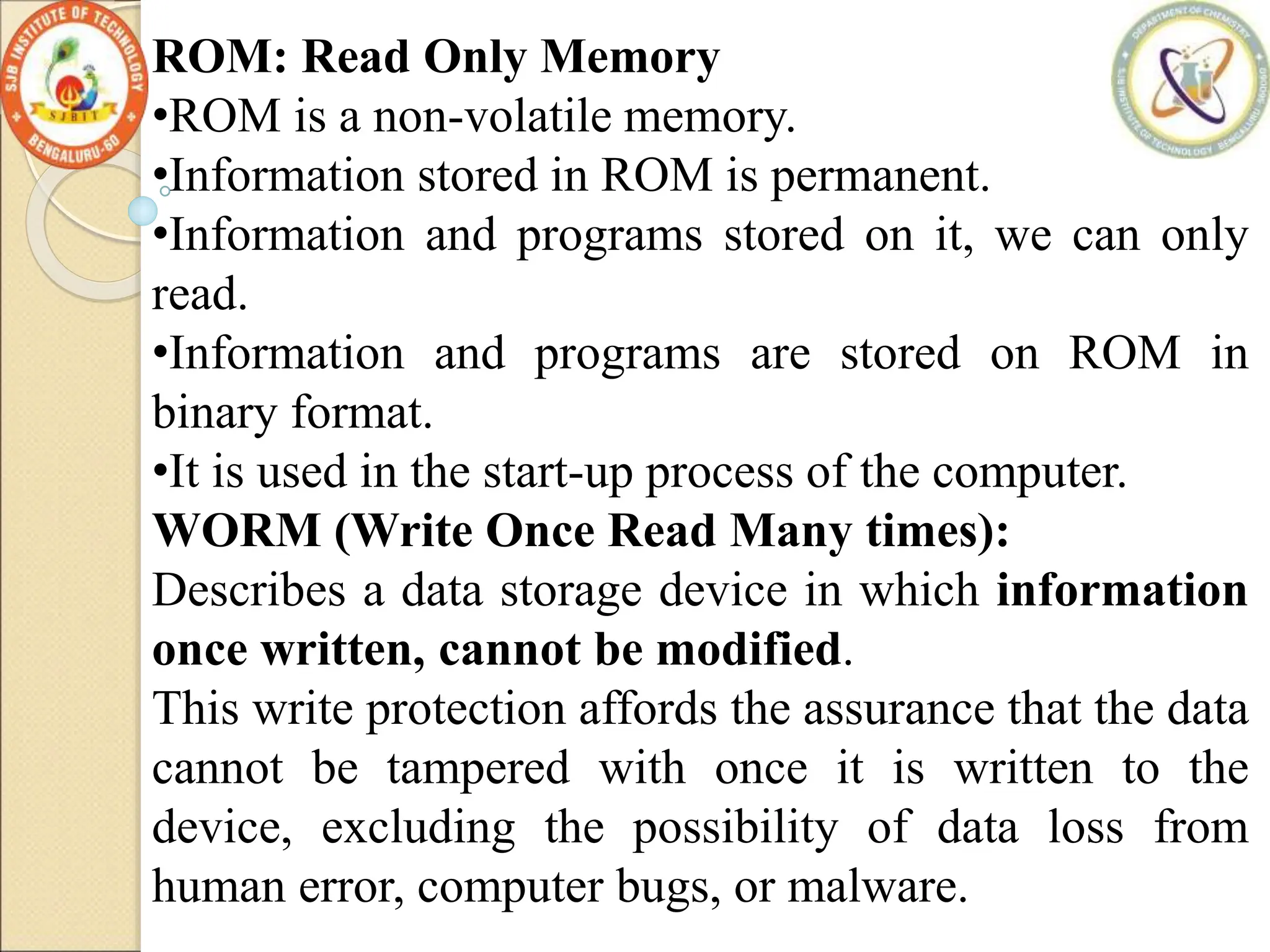 Material for memory and display system h | PPT