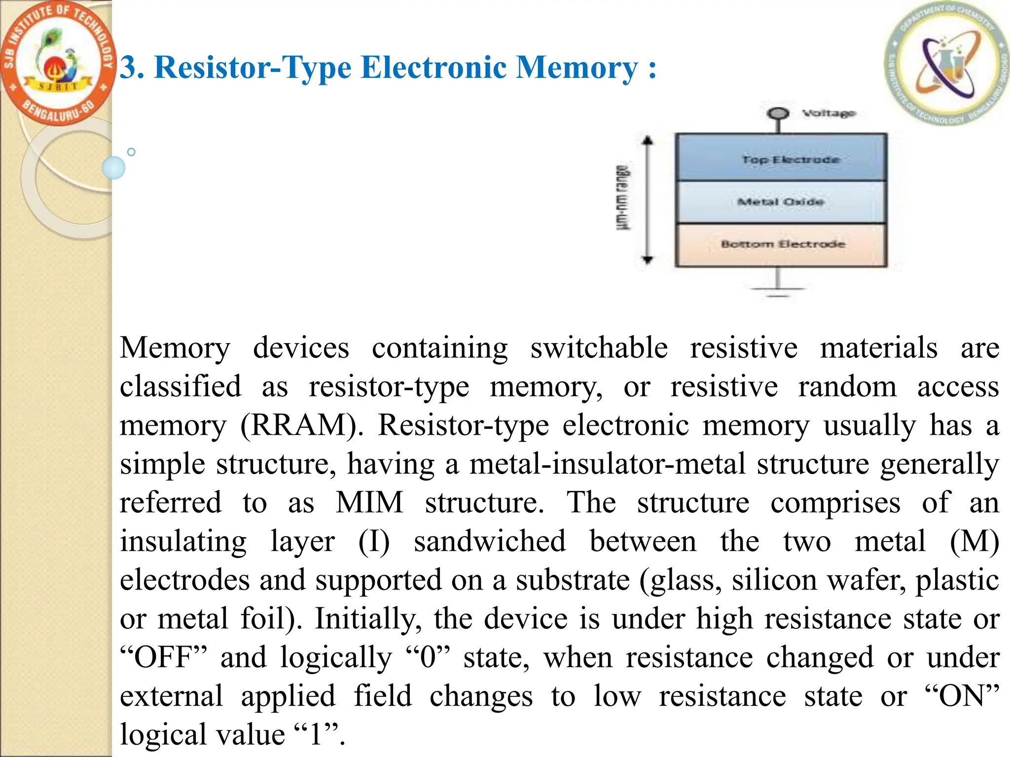 Material for memory and display system h | PPT