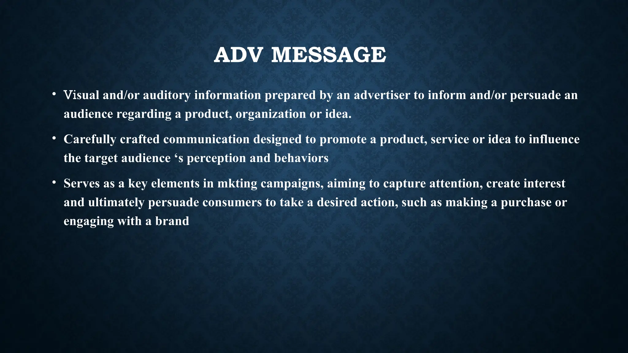 MODULE 2.pptx advertising message and advertising appeals | PPTX